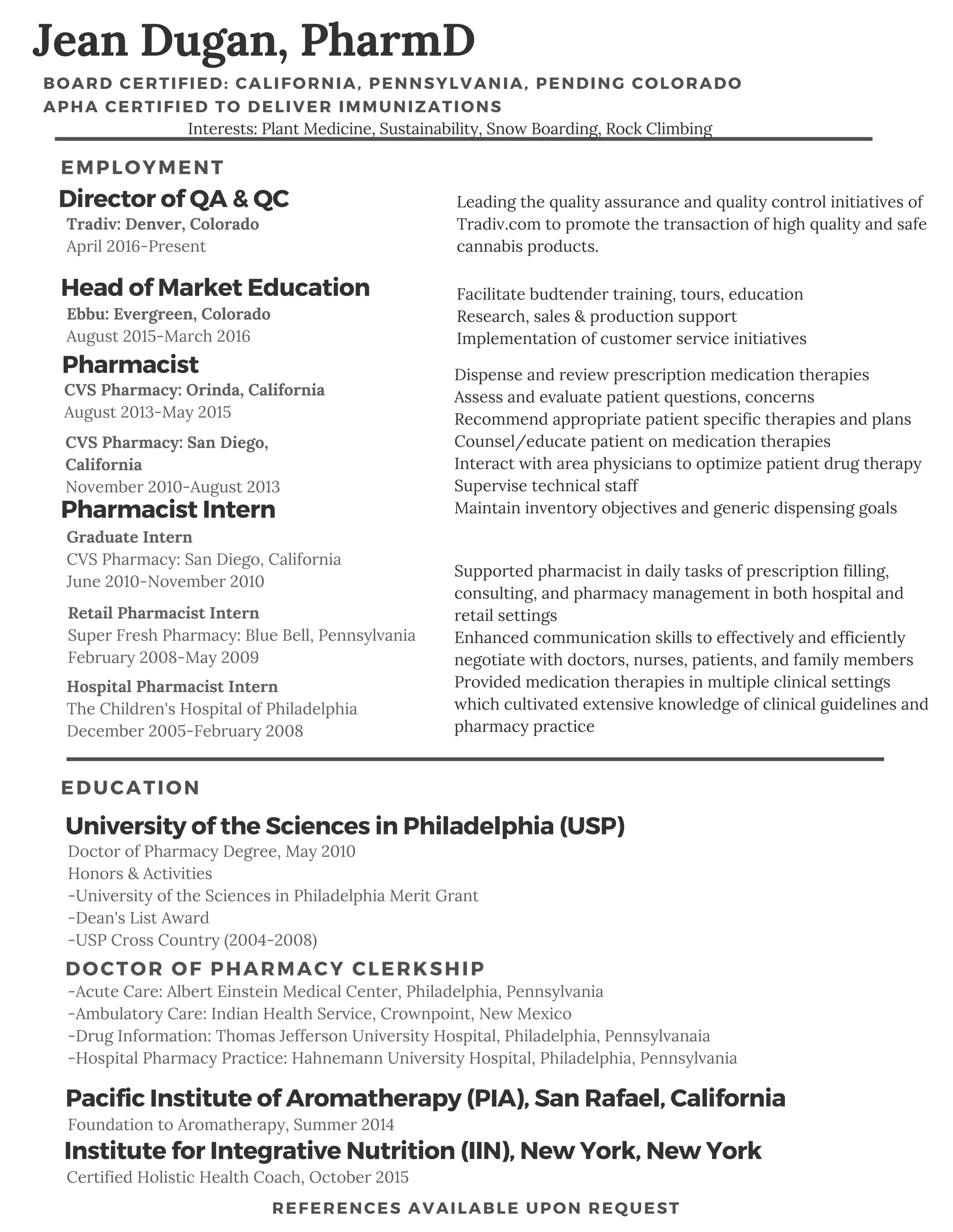 Jean's Resume | PDF