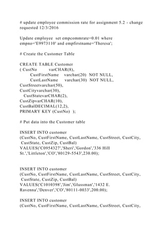 Use this script for the assignment.Please follow instructions as t.docx