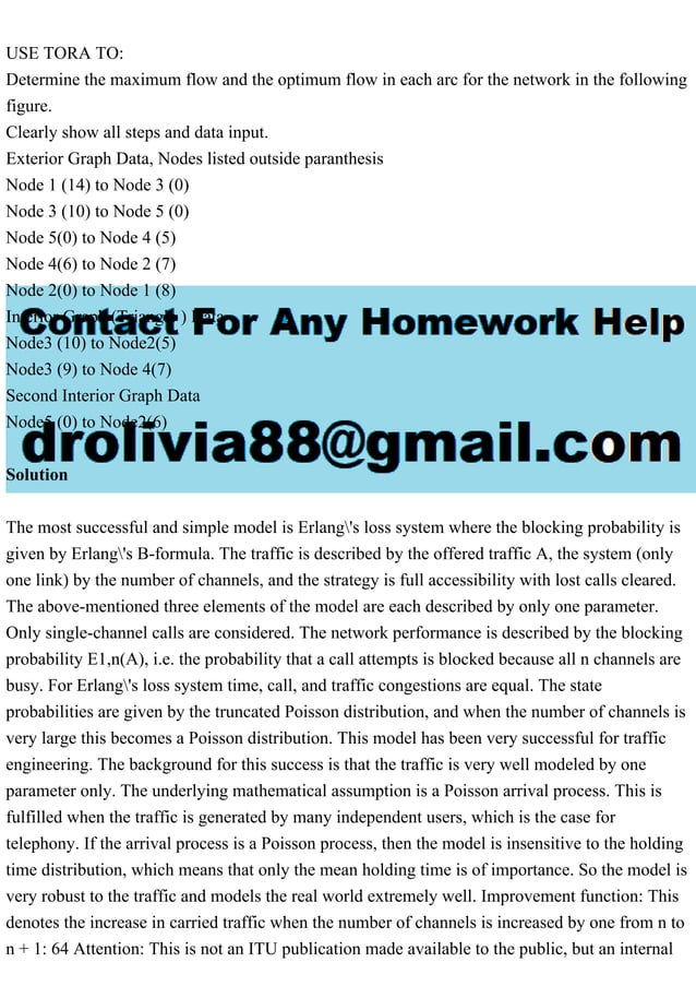 USE TORA TODetermine the maximum flow and the optimum flow in eac.pdf