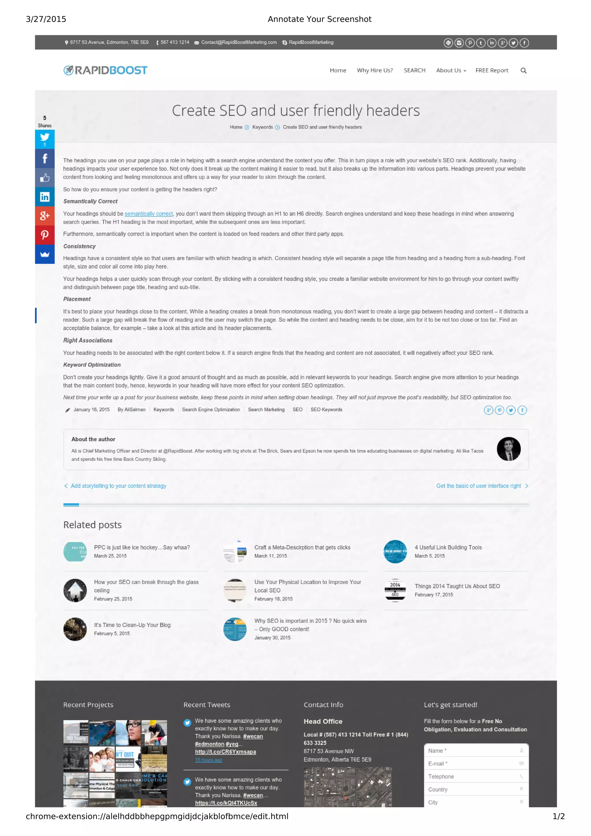 Importance of user friendly headers | PDF