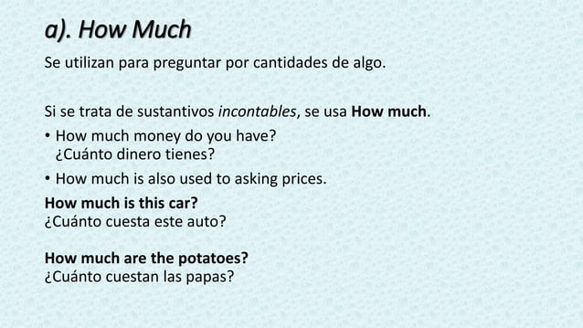 Use verbs and Quantifiers | PPTX