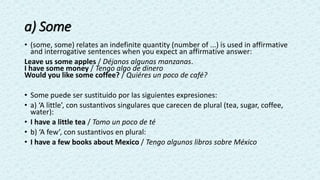 Use verbs and Quantifiers | PPTX