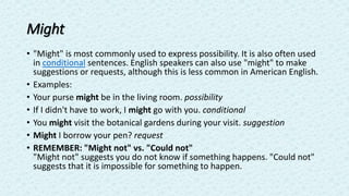 Use verbs and Quantifiers | PPTX