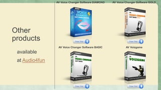 Use Voice Changer for Bandicam Recording | PPT
