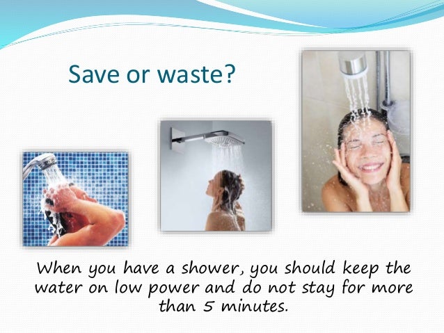 Use Water Wisely Presentation