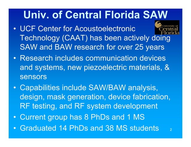 Surface Acoustic Wave (SAW) Wireless Passive RF Sensor Systems | PDF
