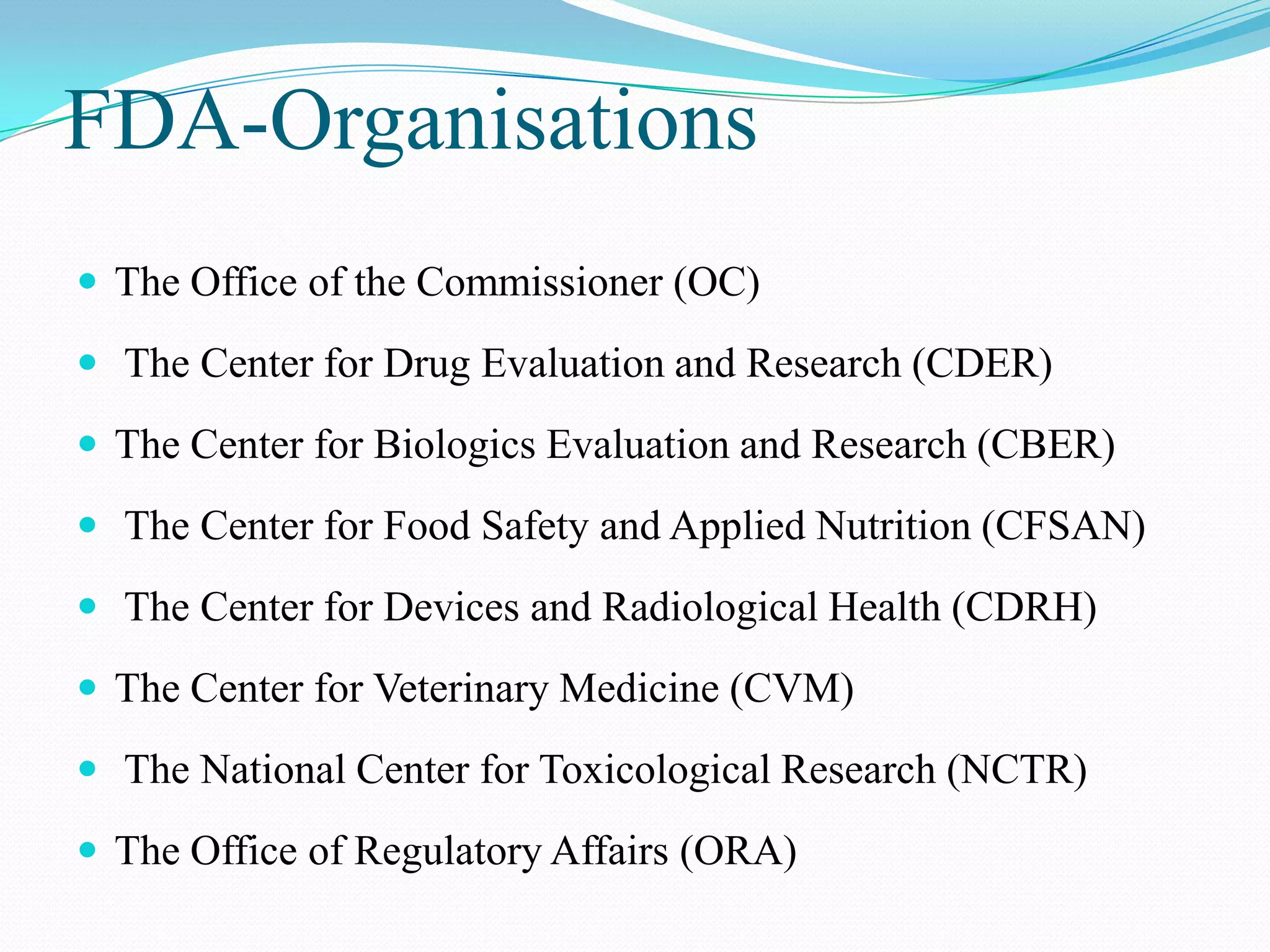 USFDA GUIDLINES | PPTX