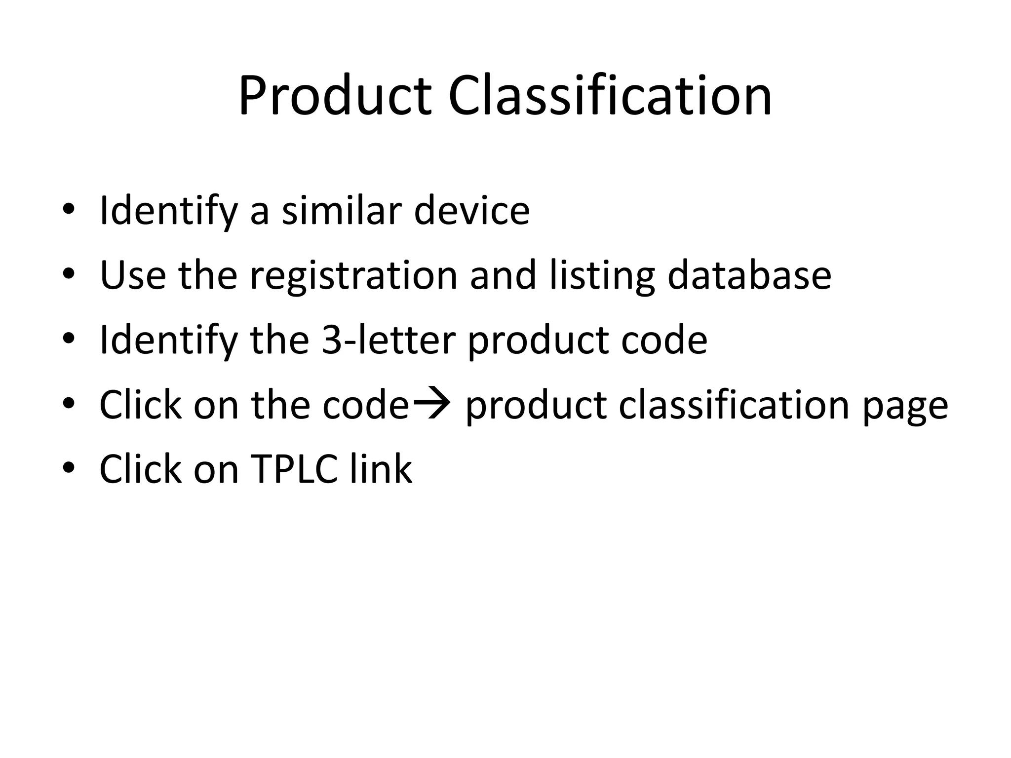 US FDA Medical Device or Equipment | PPTX