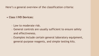 USFDA 510k for In-Vitro Diagnostic Devices.pptx