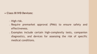 USFDA 510k for In-Vitro Diagnostic Devices.pptx