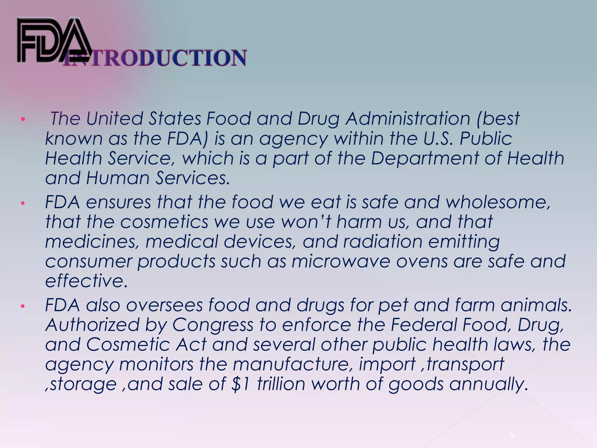 USFDA & WHO | PDF