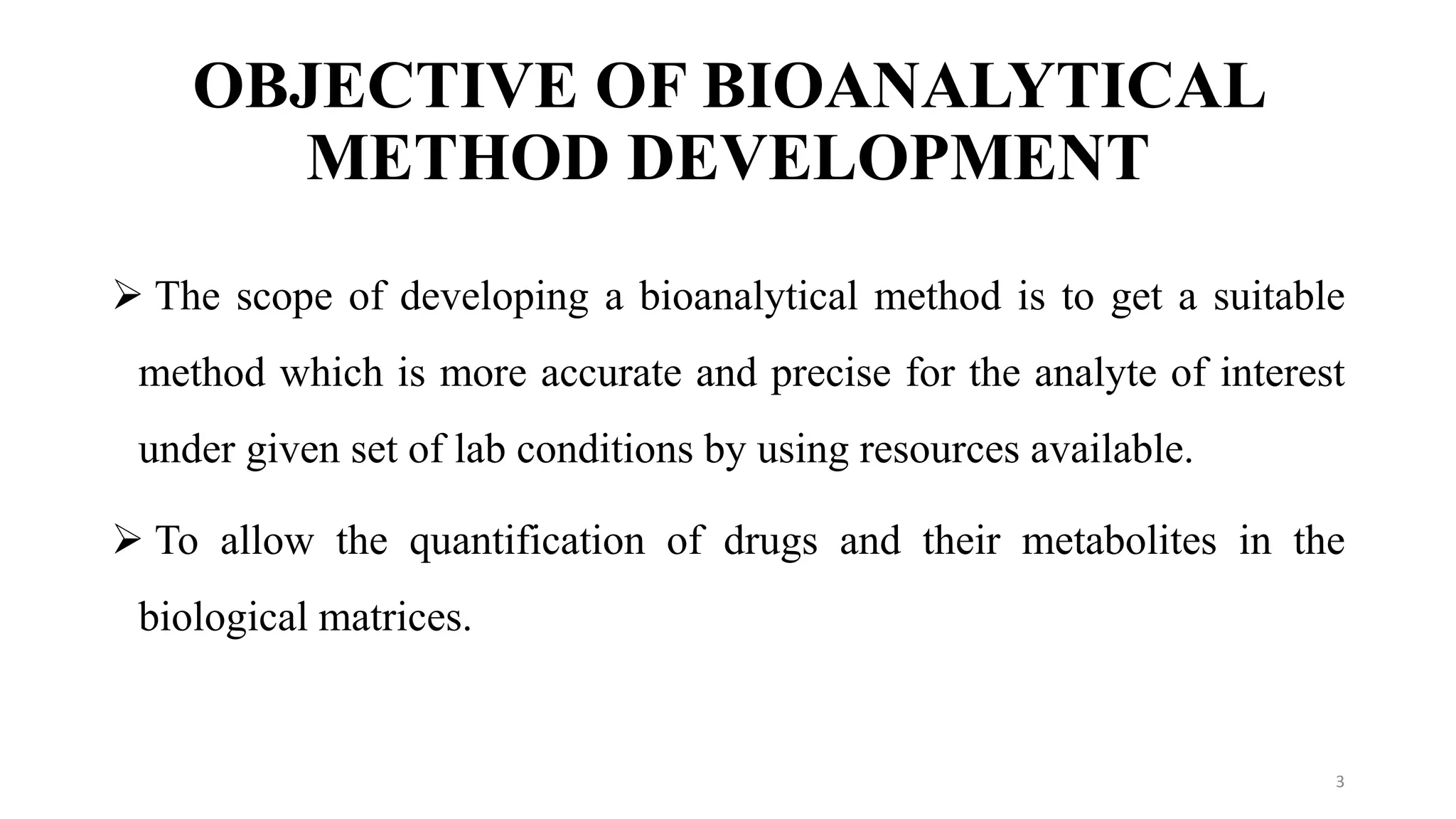 USFDA guidelines for bioanalytical method validation | PPTX