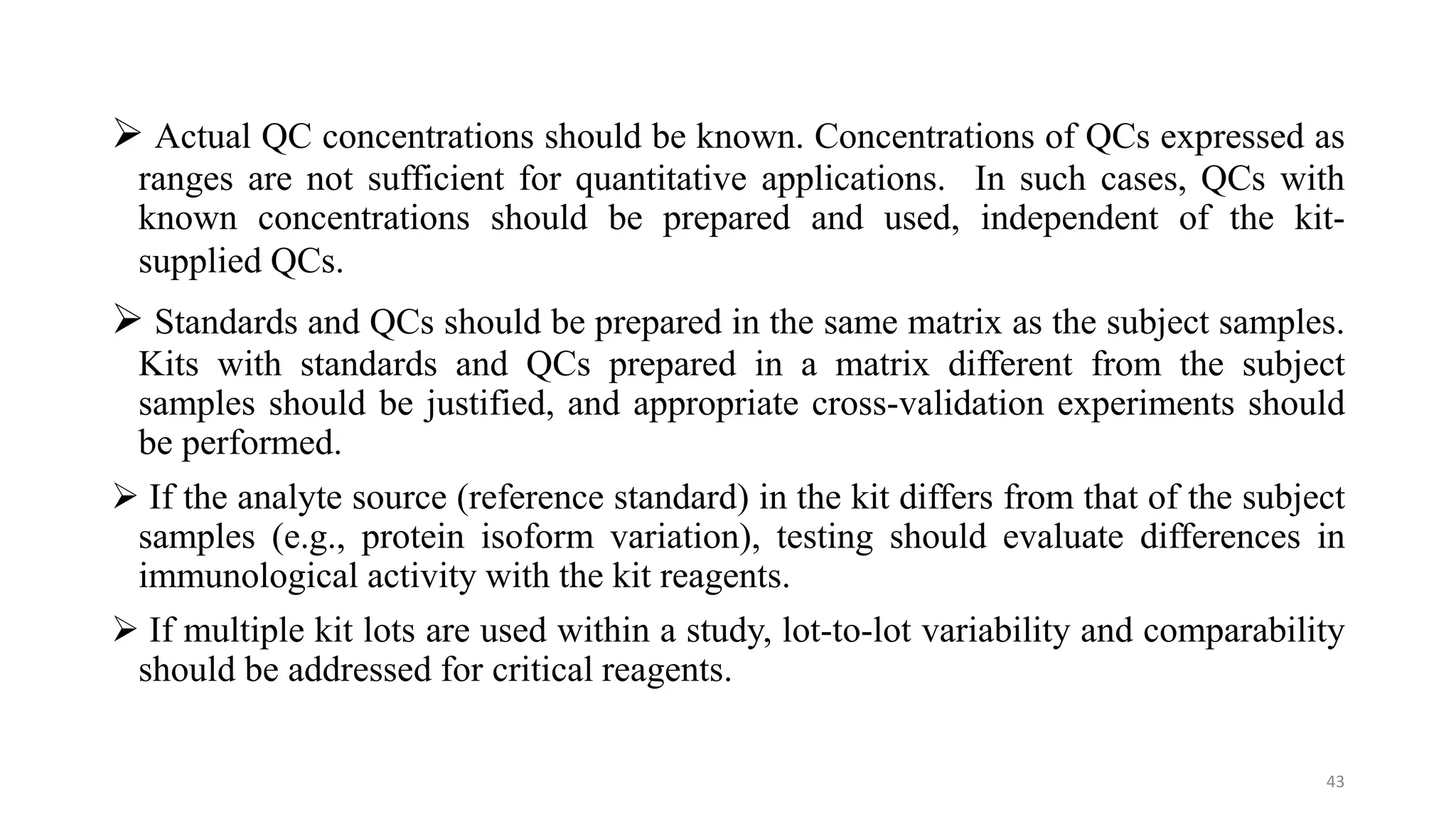 USFDA guidelines for bioanalytical method validation | PPTX