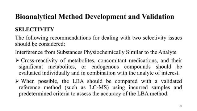 Guideline Bioanalytical Method Validation – DBSEG