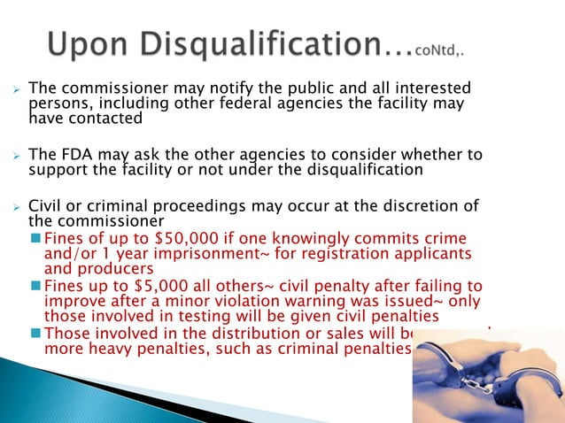 USFDA guidelines of glp for non clinical testing laboratories | PPTX