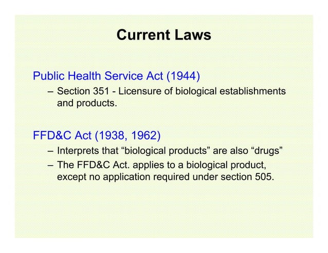 USFDA NDA Vs BLA | PDF | Biotech and Biomedical Industry | Industries