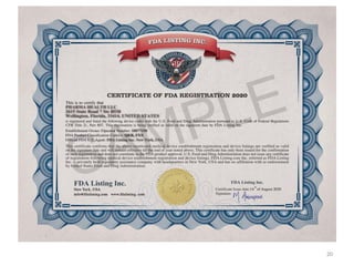 USFDA organization and structure.slidesharare | PPTX