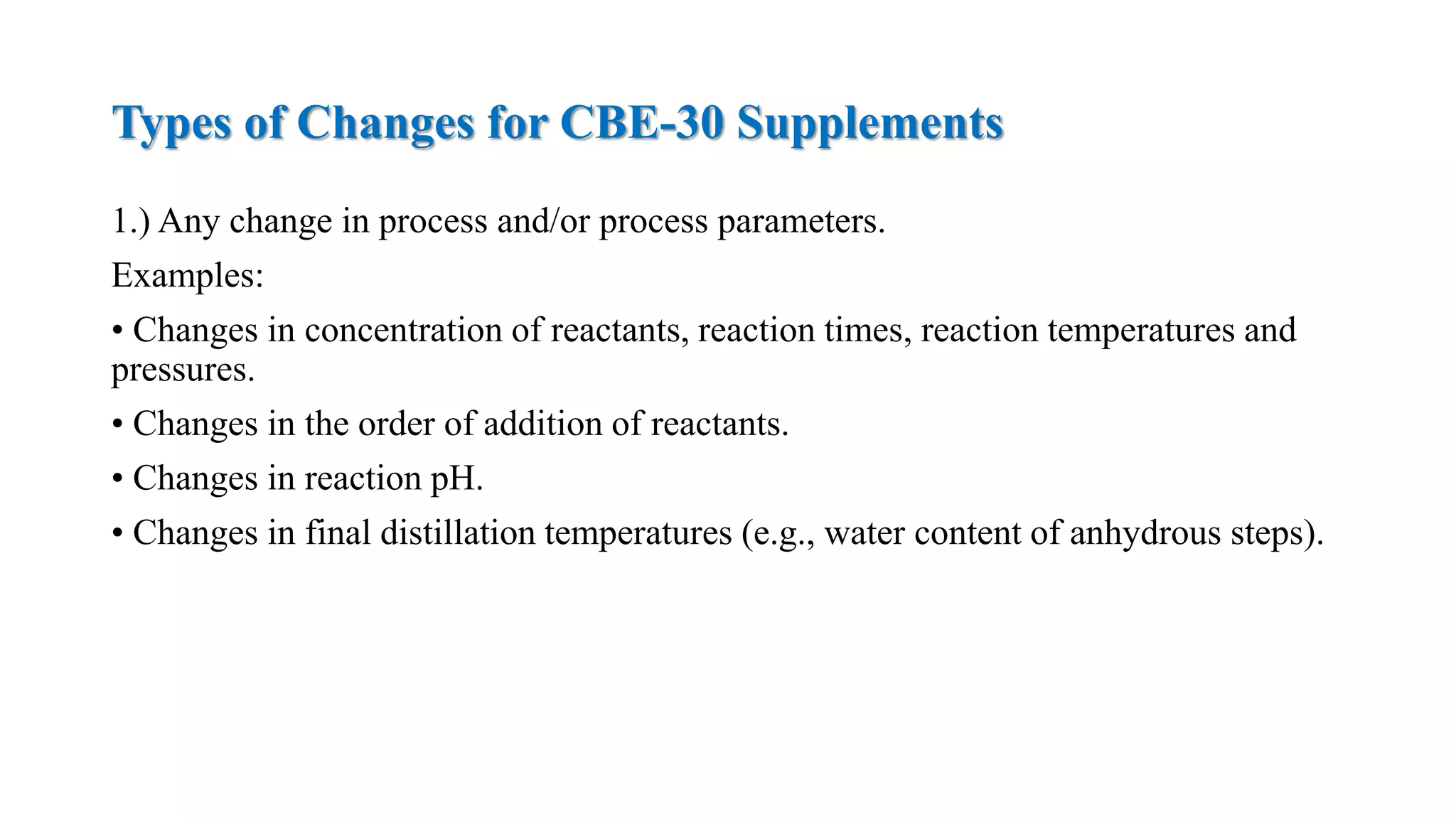 US FDA post approval changes | PPTX