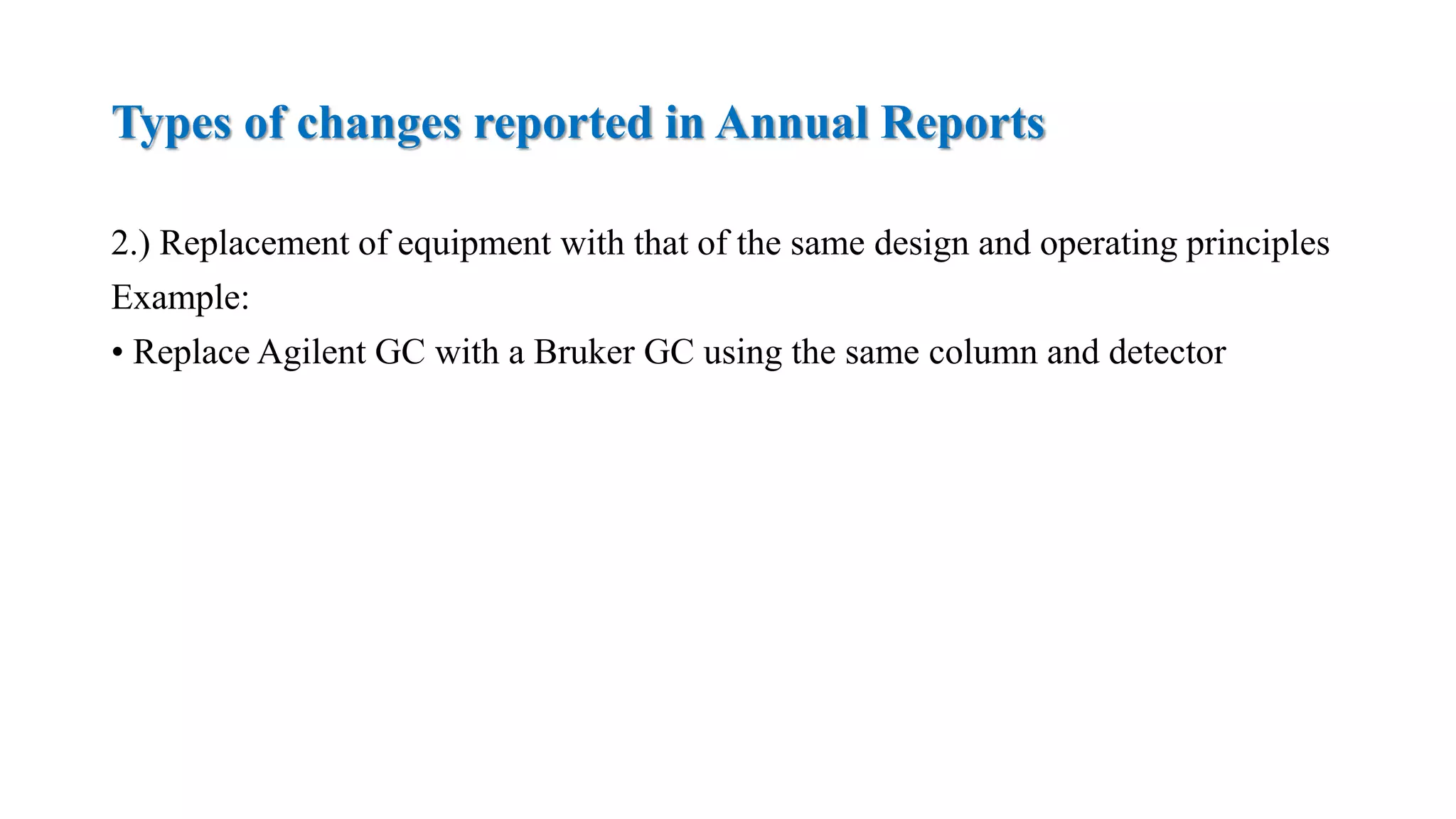 US FDA post approval changes | PPTX