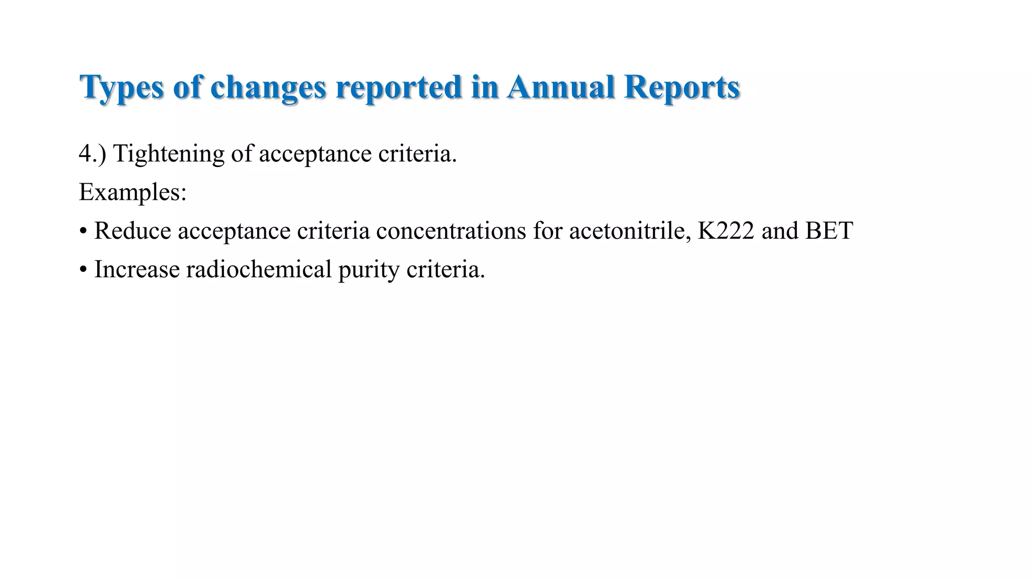 US FDA post approval changes | PPTX