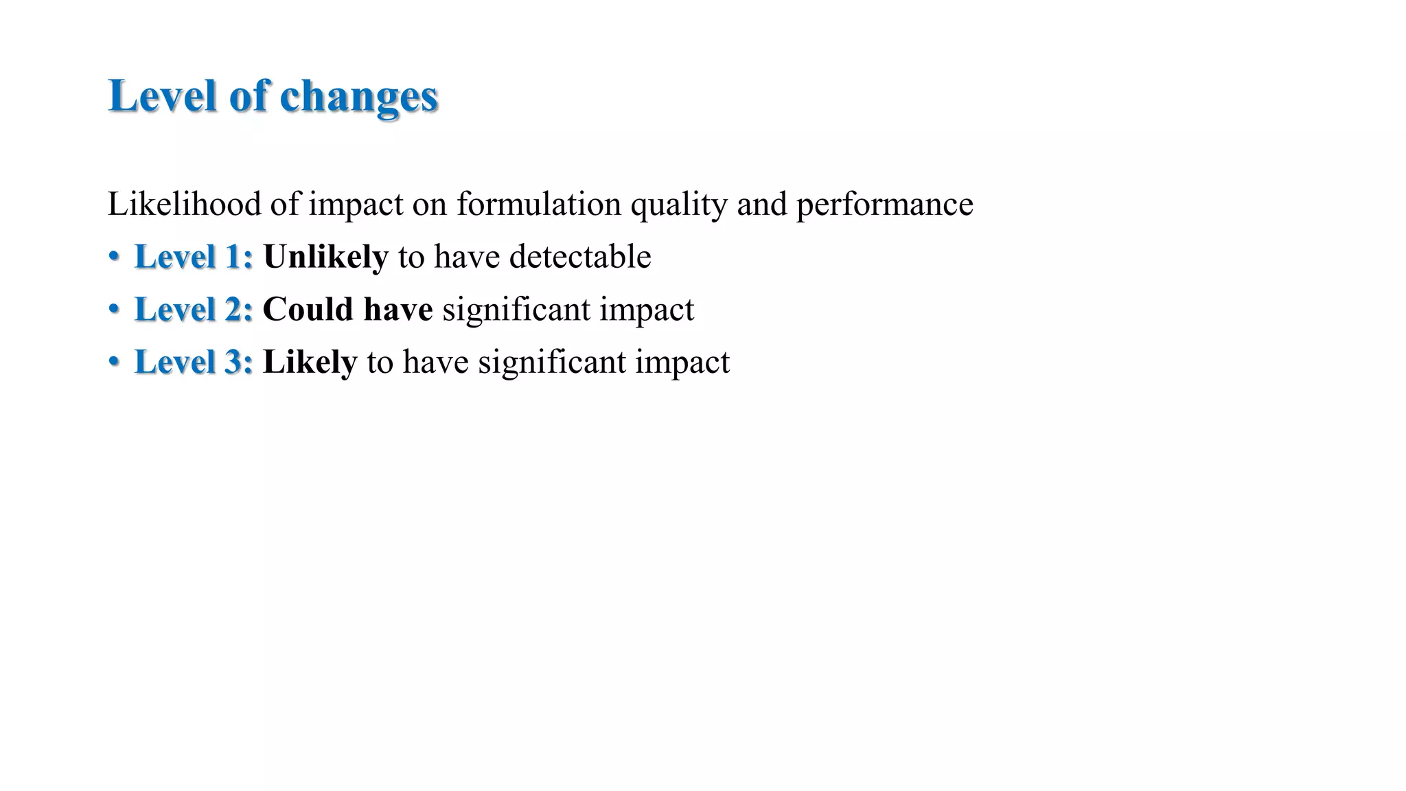 US FDA post approval changes | PPTX