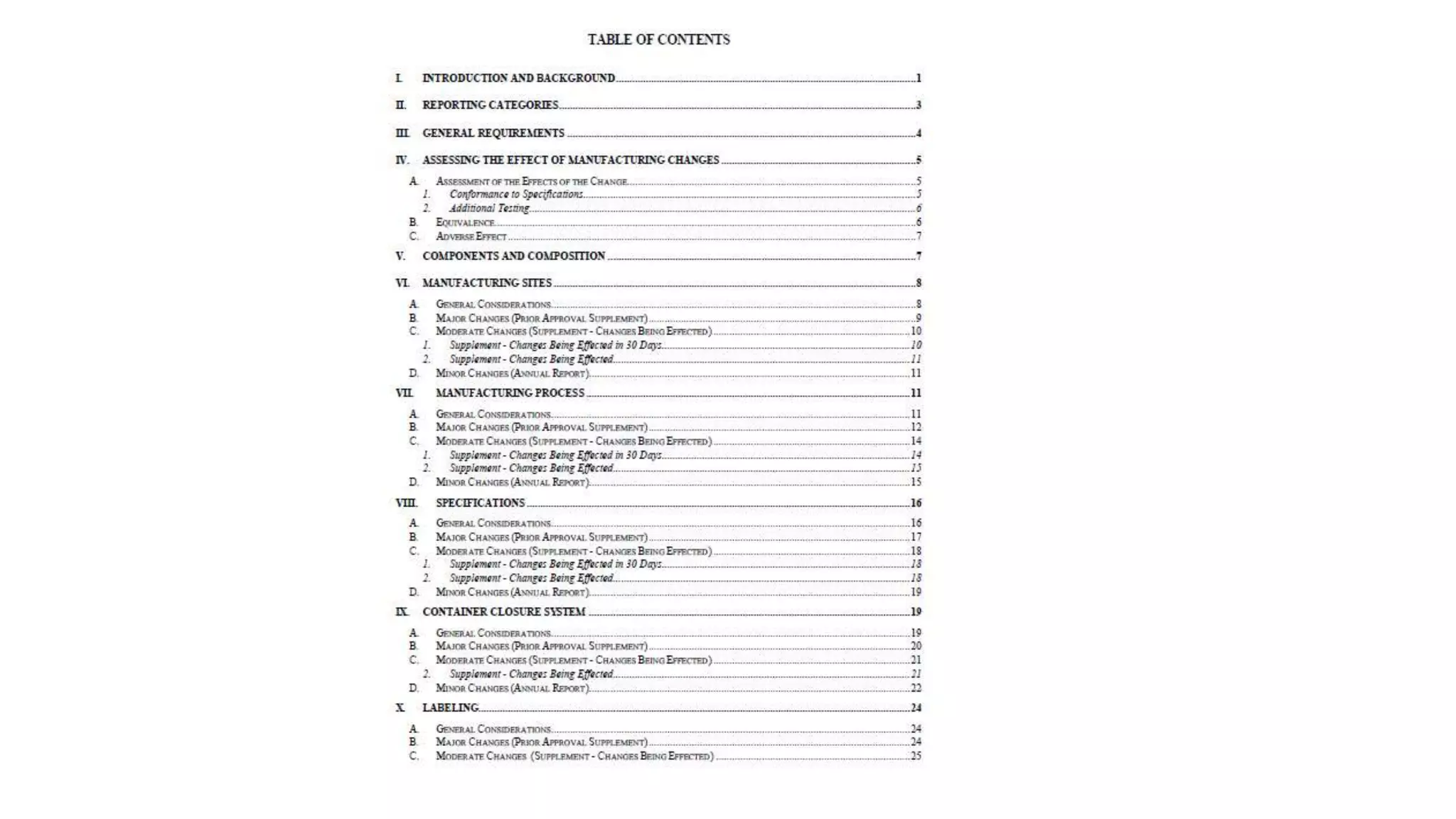 US FDA post approval changes | PPTX