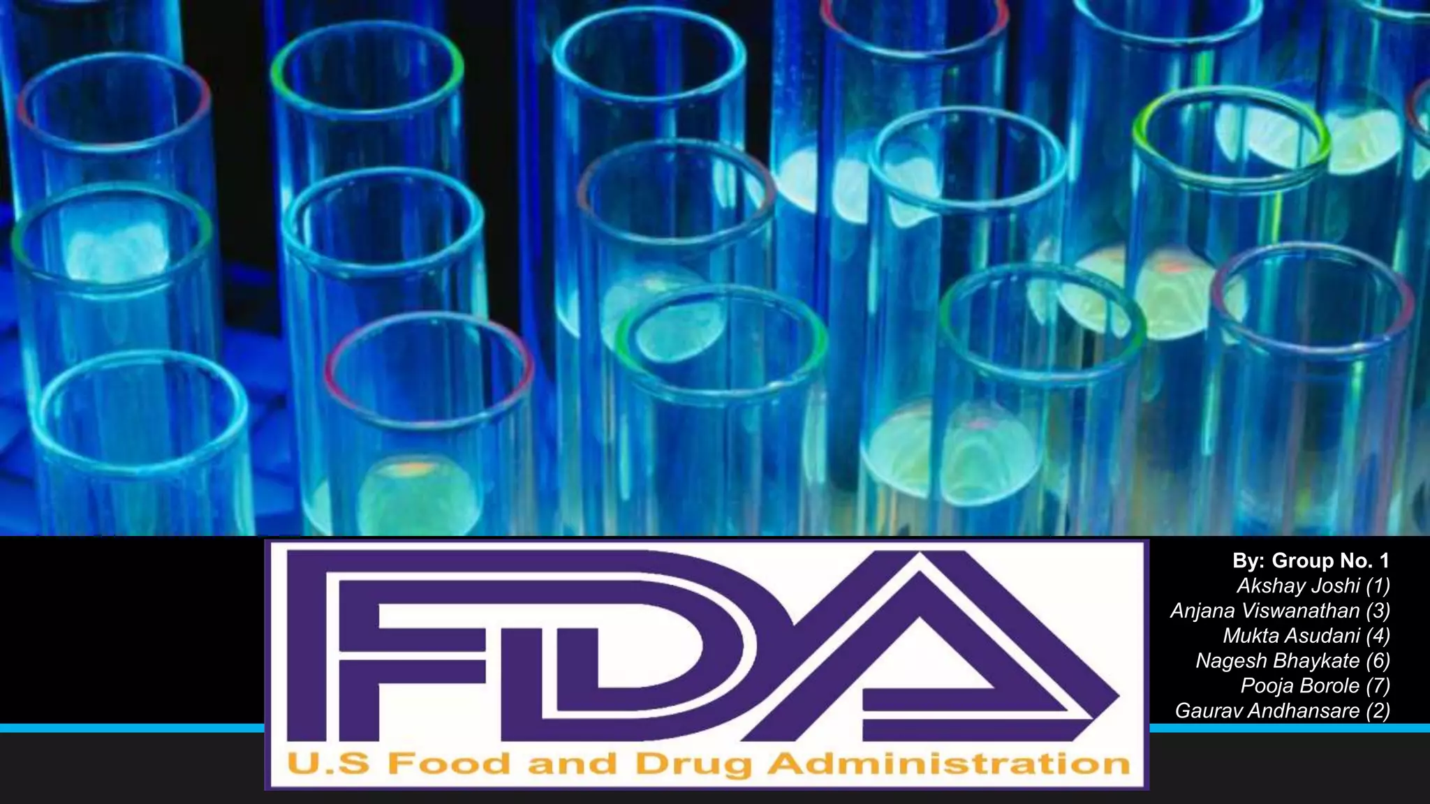 Overview of US FDA: Drugs | PPTX
