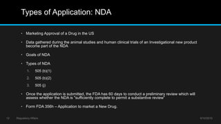 Overview of US FDA: Drugs | PPTX
