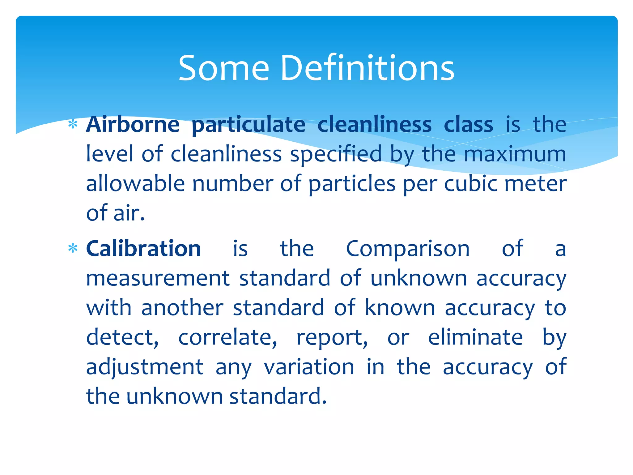 Us federal standard 209 E | PPTX