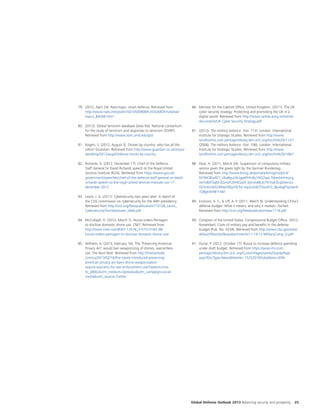 Deloitte Global Defense Outlook 2013 | PDF