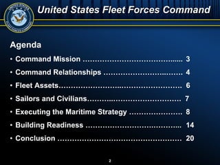 USFF Command Brief (UNCLAS) | PPT