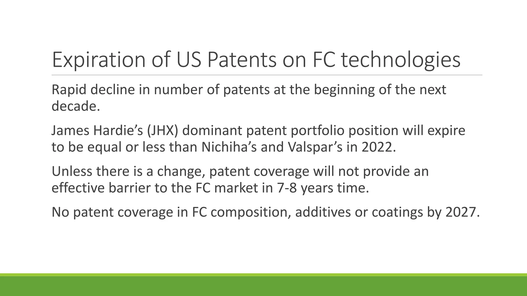 Fiber Cement Technology - US Patent Report (JHX, VAL, Nichiha) | PDF