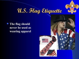 U s flag etiquette revised | PPT