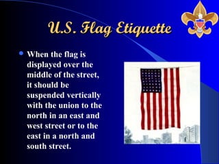 U s flag etiquette revised | PPT