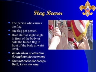 U s flag etiquette revised | PPT