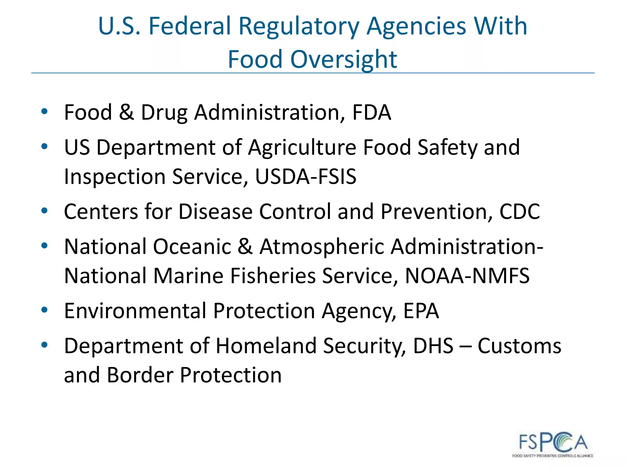 Us food safety systems | PPTX