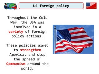 Causes of the Cuban Missile Crisis – US foreign policy | PPT