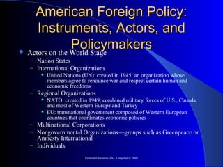 Us foreign policy_presentation | PPT