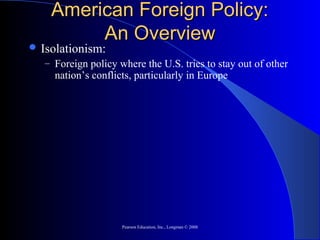 Us foreign policy_presentation | PPT