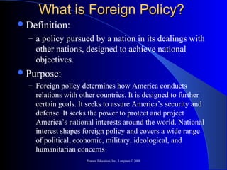 Us foreign policy_presentation | PPT