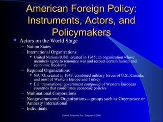 Us foreign policy_presentation | PPT