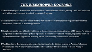 Us foreign policy presentation | PPTX