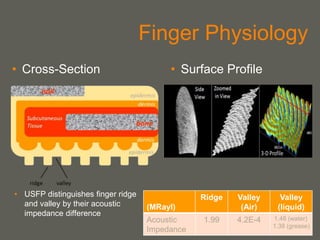 (USFP) Ultrasonic Fingerprint Scanner | PPTX