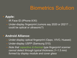 (USFP) Ultrasonic Fingerprint Scanner | PPTX