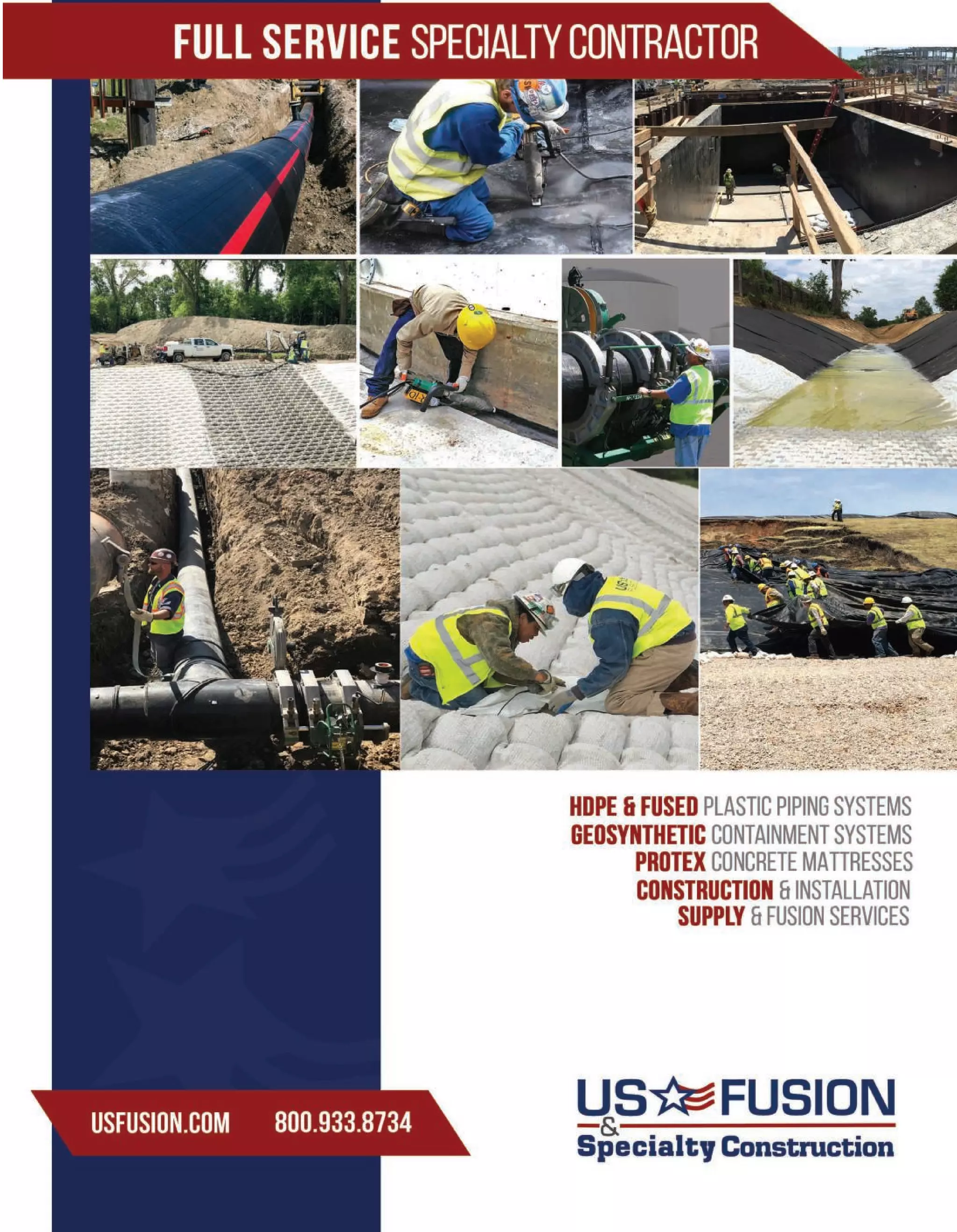 US FUSION & Specialty Construction General Capabilities Brochure | PDF