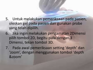 Persiapan Pemeriksaan USG Ultrasonografi | PPTX