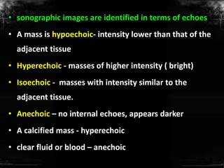 Ultrasonography | PPTX