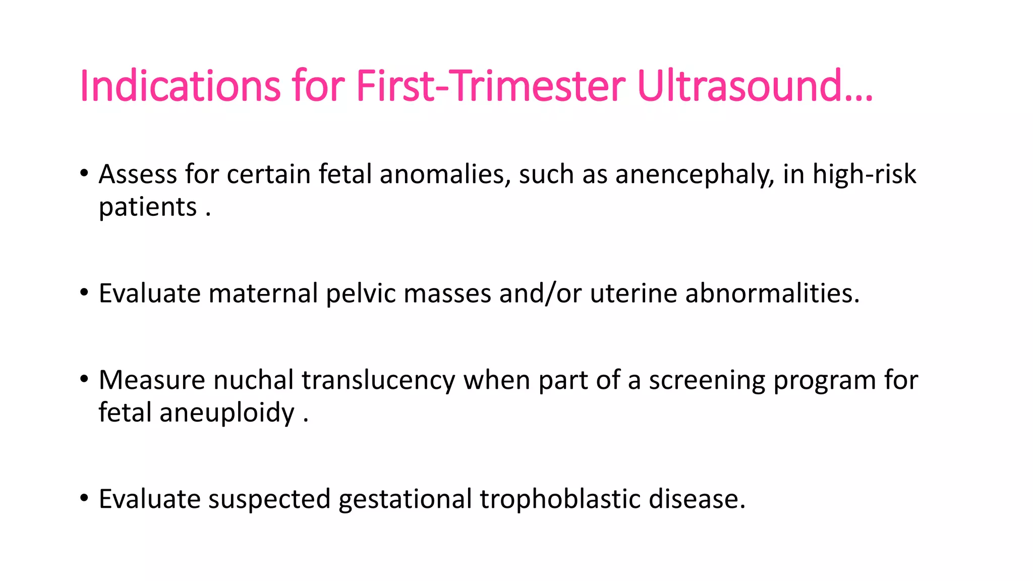 Ultrasound and usg doppler in obstetrics | PPTX
