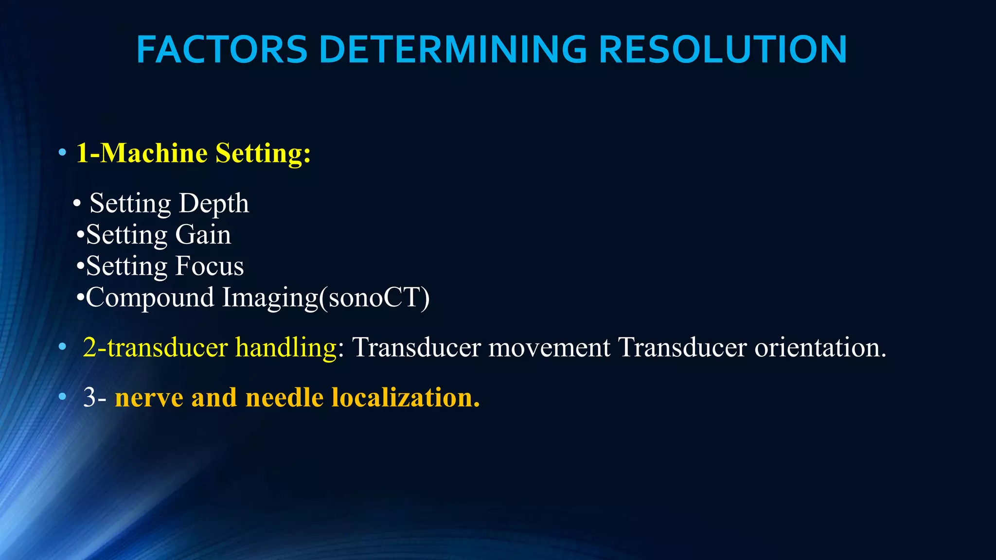 Usg and anaesthesia | PPTX