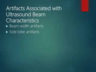 Usg artefacts | PPTX